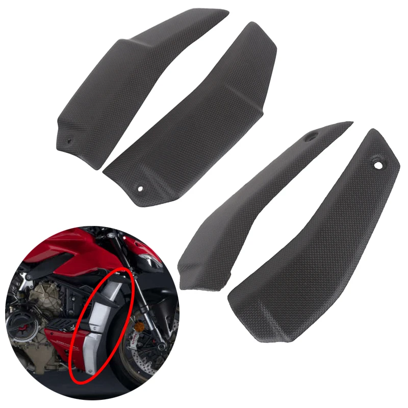 Carbon Fiber Motorcycle Radiator Covers | Radiator Side Covers ...