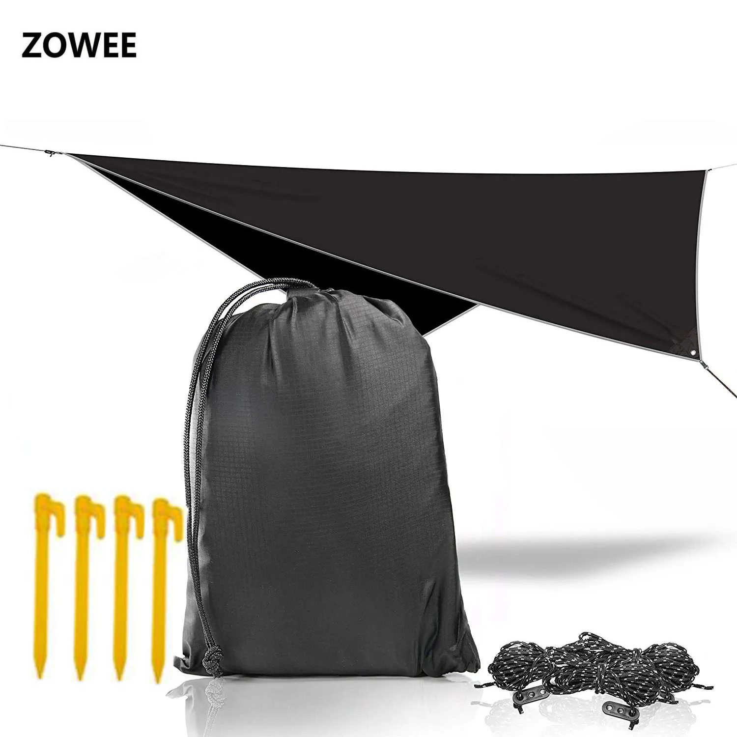 Ultralight-Outdoor-Portable-Rain-Tarp-Awning-Hanging-Tent-Large-Multi ...