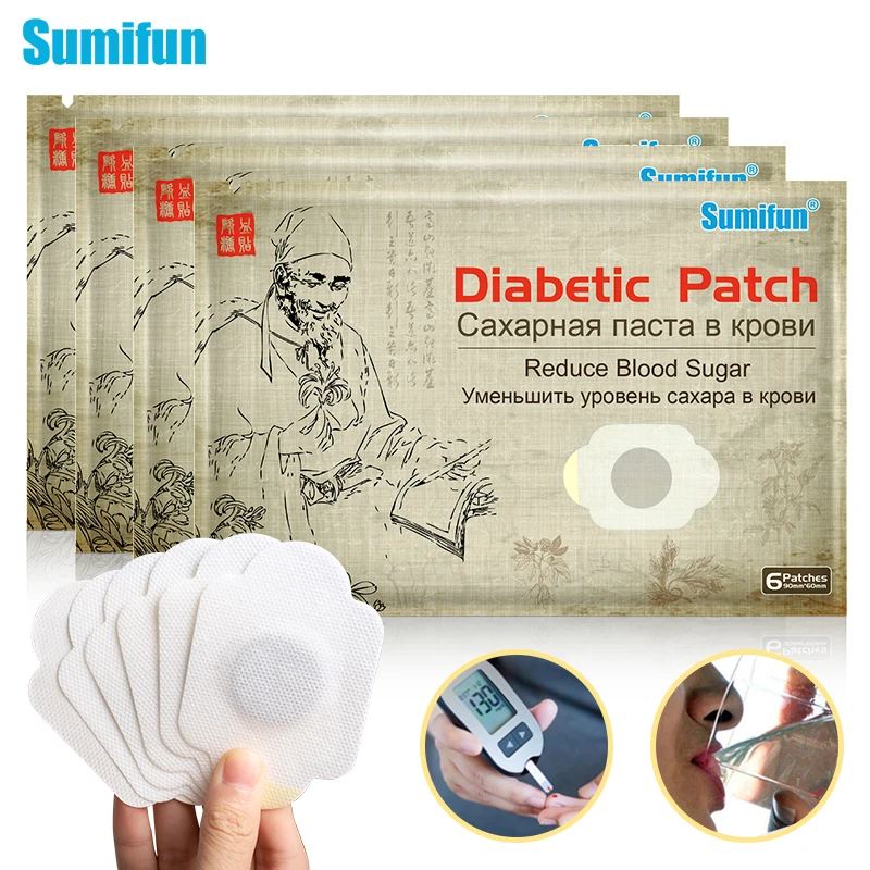 90Pcs New Diabetic Patch Control Blood Sugar Plaster Natural Herbs ...