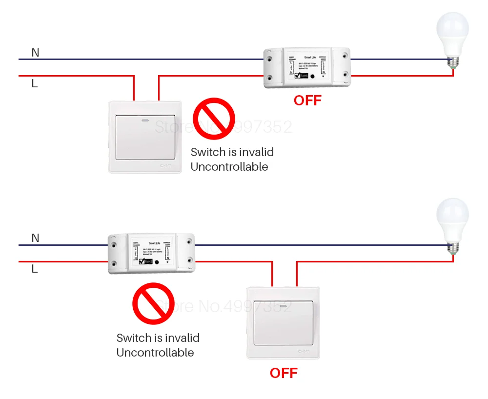 Вай фай выключатель света схема подключения