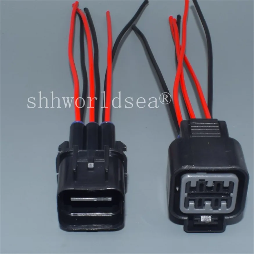 Shhworlsea conector de cable eléctrico impermeable para coche, 6 pines, faro automotriz, 6 p ...