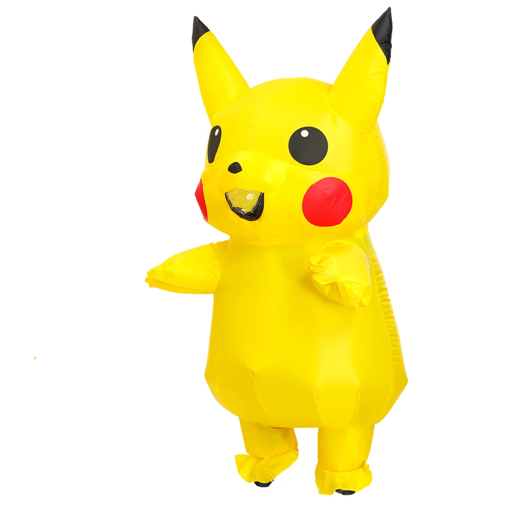 Inflatable Pikachu Mascot Cosplay Costumes - KawaiiMerch.com