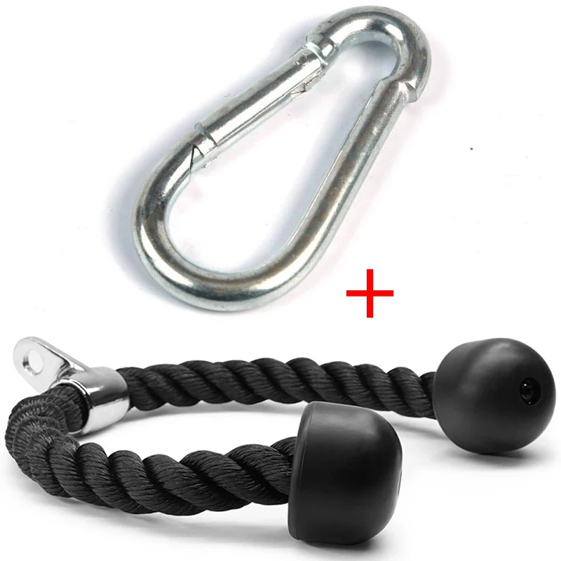 Tricep Rope Push Pull Down Cord for Bodybuilding Equipment – AllFitness ...