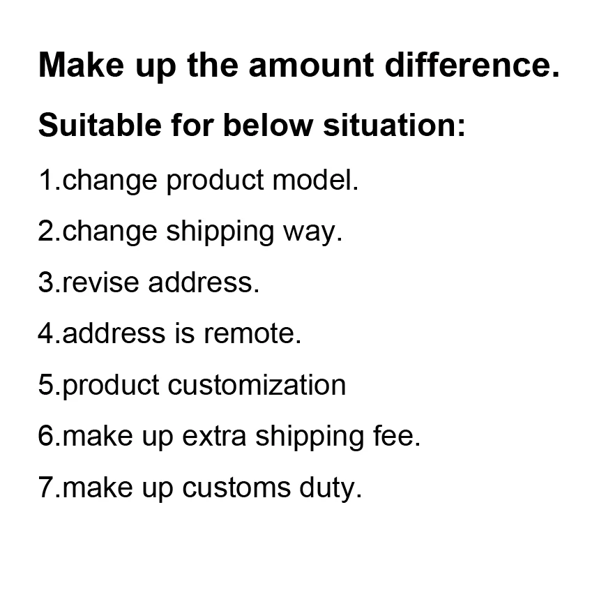 accessories-fee-shipping-fee-difference-customs-tax-returned-shipping ...