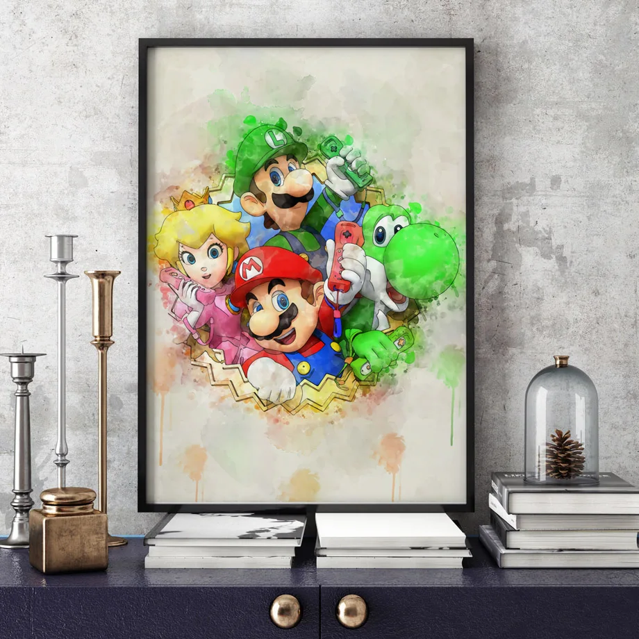 Posters Of Mario Bros Yoshi
