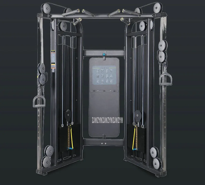 Commercial Large Double Arm Counterweight Pulling Rope Training Machine ...