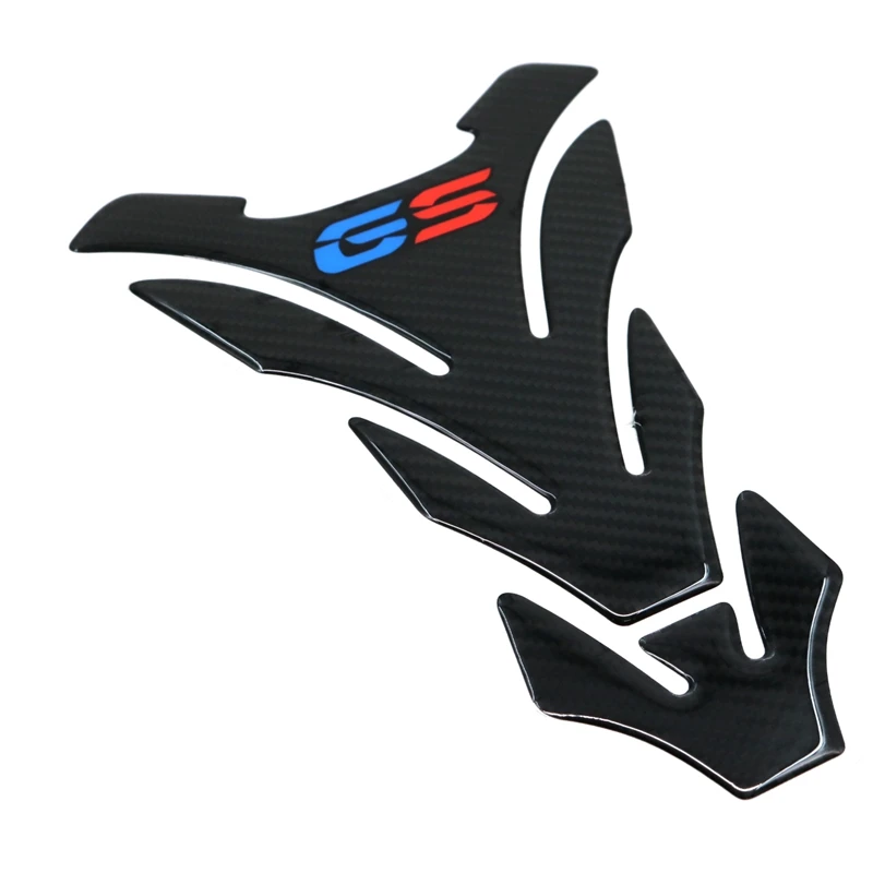 3D Carbon Fiber Motorcycle Fuel Tank Pad Cover Protector Decal Stickers ...