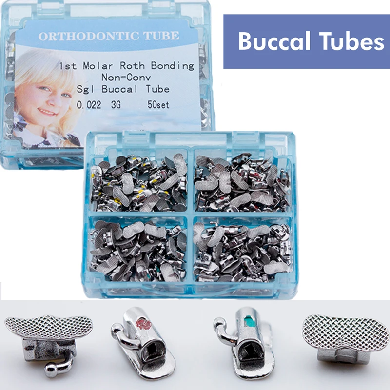 Dentst-Dental-Orthodontics1st-2nd-Molar-Bonding-Buccal-Tube-Bondable ...