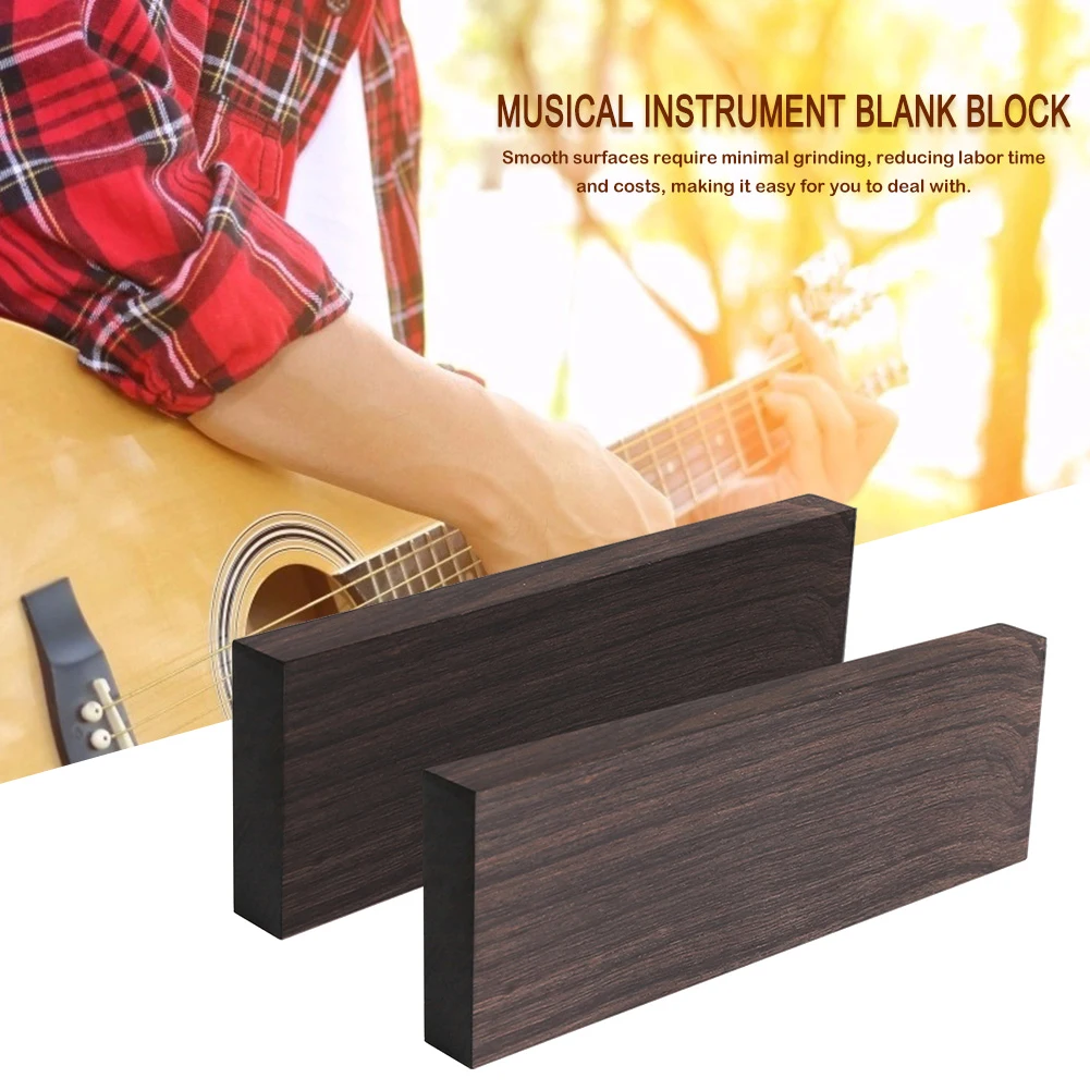 2-4pcs-Blackwood-Block-Ebony-Lumber-Crafts-for-Guitar-Wood-Material-DIY ...