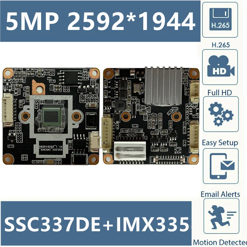 MStar-SSC337DE-IMX335-5MP-2592-1944-25FPS-H-265-IP-Camera-Module-Board ...