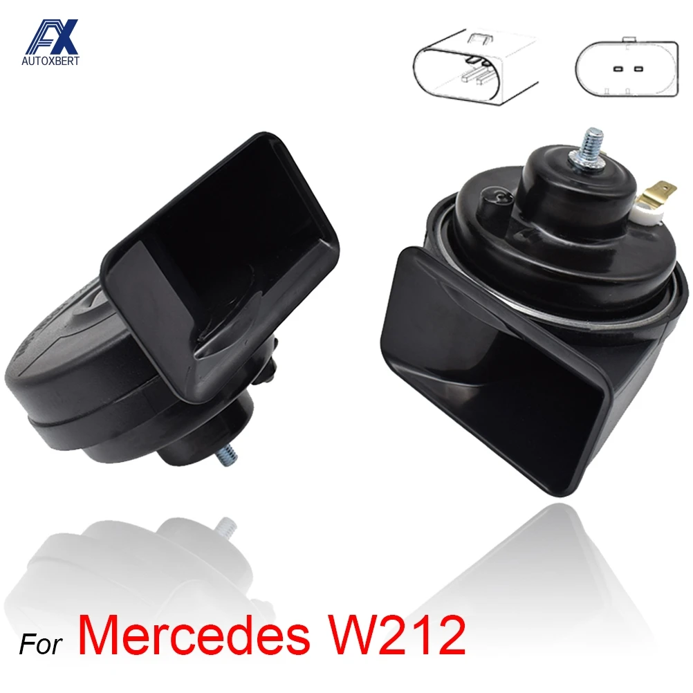 410-510Hz-Dual-Pitch-Car-Snail-Horn-Waterproof-Auto-Horns-For-Mercedes ...