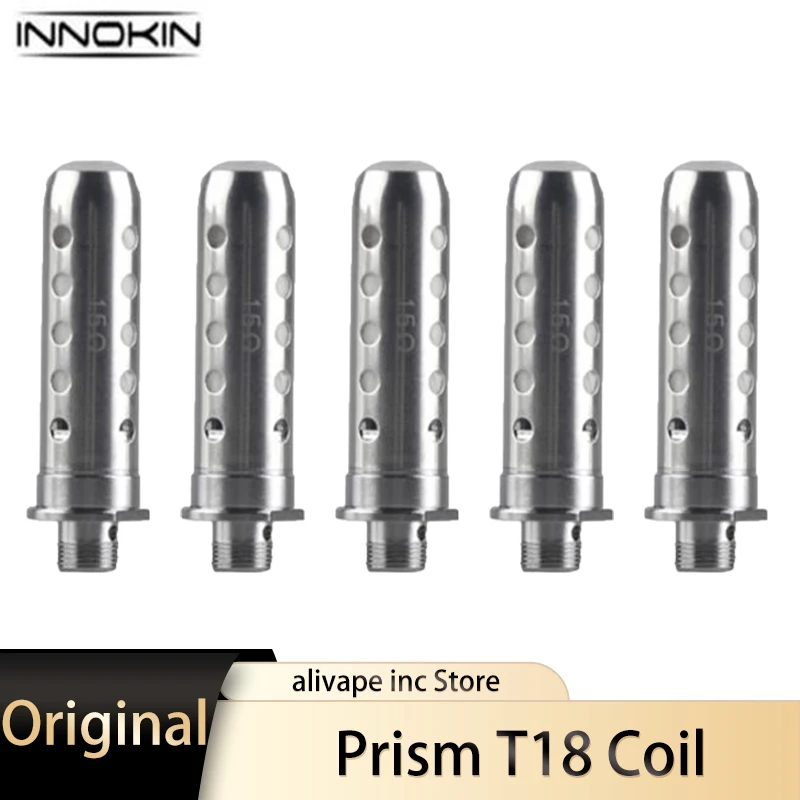 5pcs/pack Original Innokin Prism T18 Coil 1.5ohm for Endura T22 Pro Kit ...
