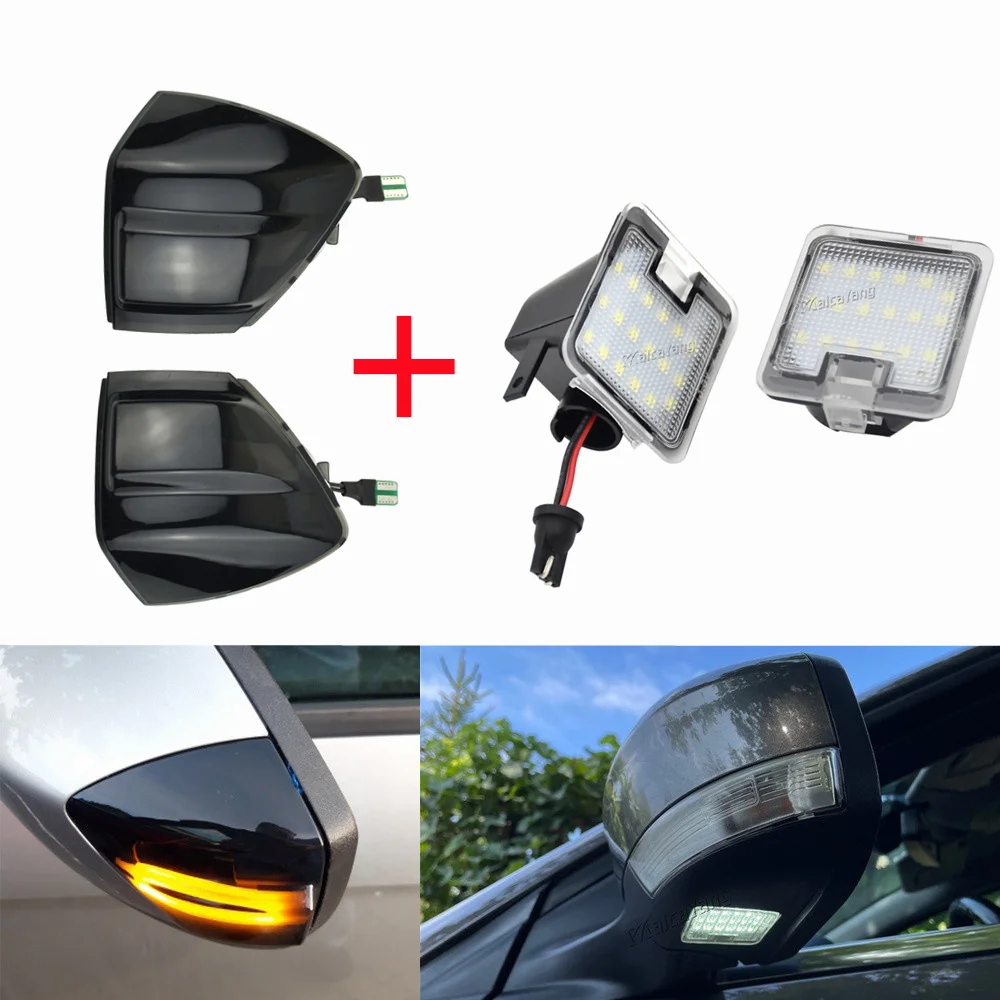 Dynamic-Side-Wing-Mirror-Indicator-Light-LED-Turn-Signal-Light-For-Ford ...