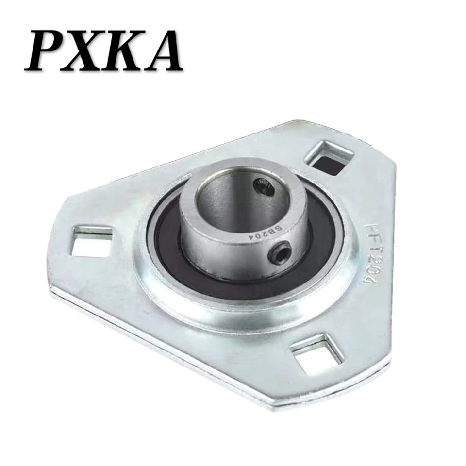 Triangular steel plate stamping spherical bearing seat SB+PFT201/202 ...