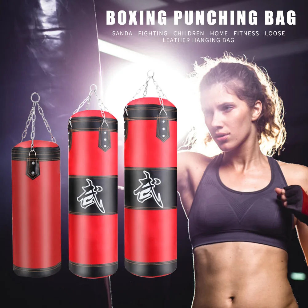 Sac de frappe,Sac de boxe thaïlandais, sac de sable Muay avec gants ...