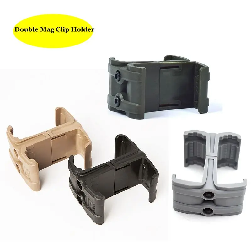 Adjustable-Tactical-Rifle-Gun-M4-MAG595-Magazine-Parallel-Connector ...