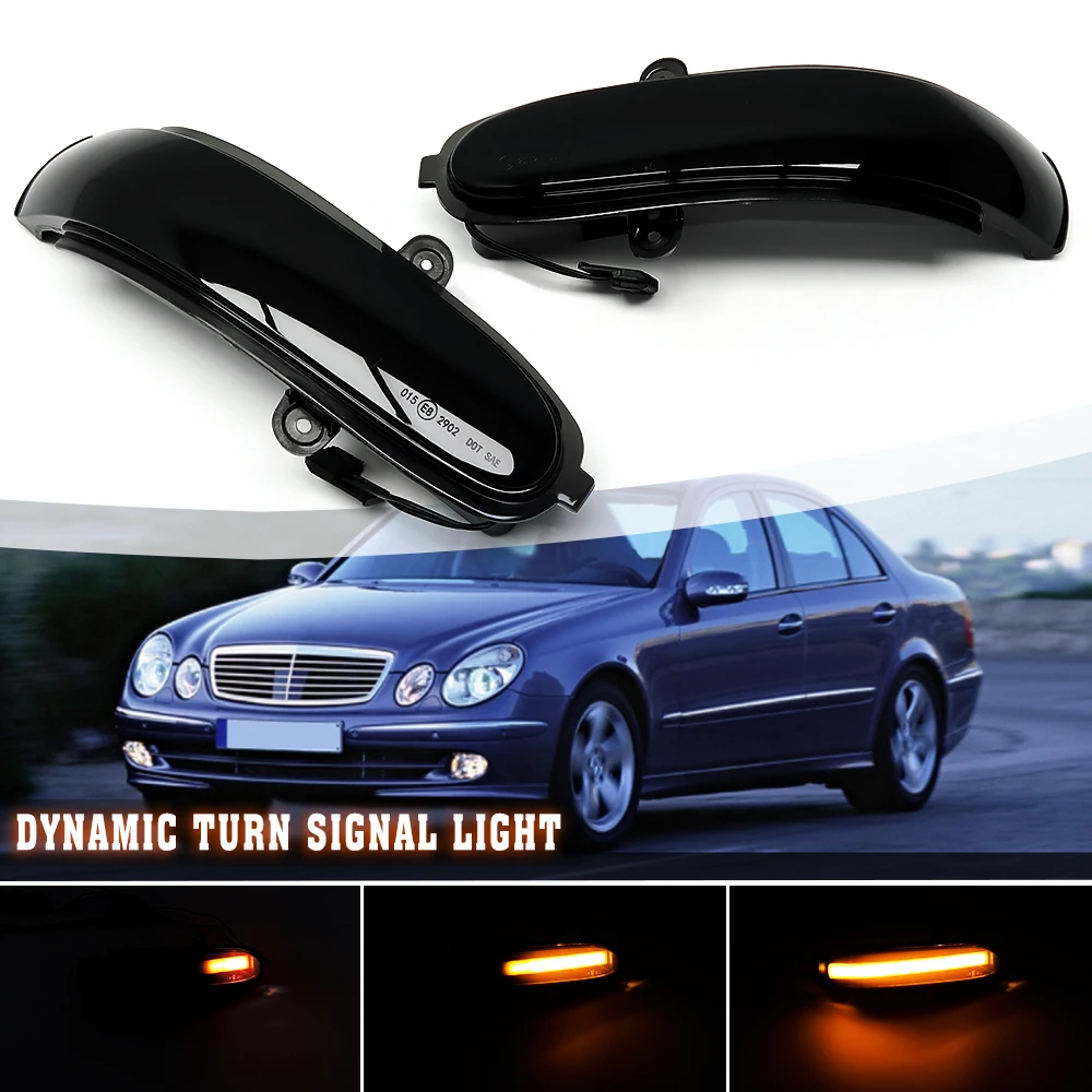 Led Dynamic Turn Signal Light Side Mirror Indicator Blinker Lamp For ...