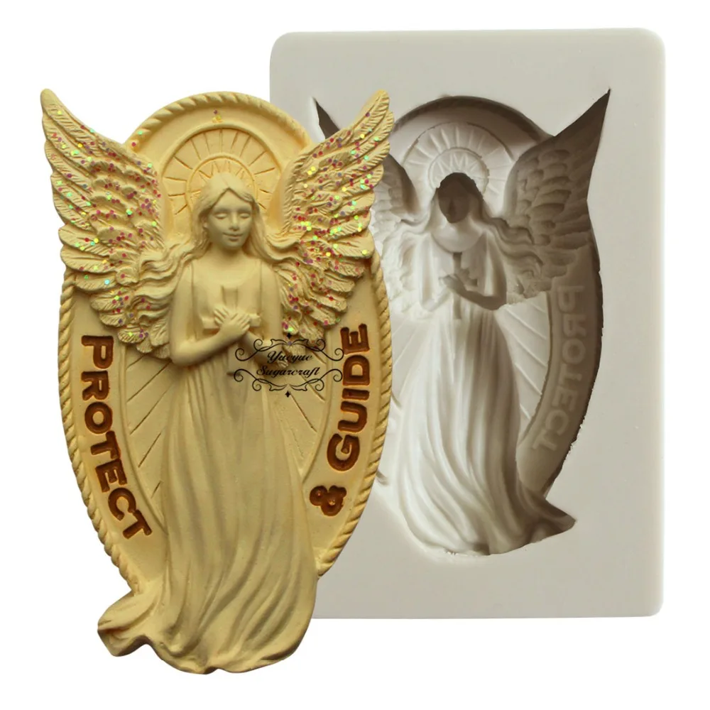 Yueyue-Sugarcraft-Angel-silicone-mold-fondant-mold-cake-decorating ...