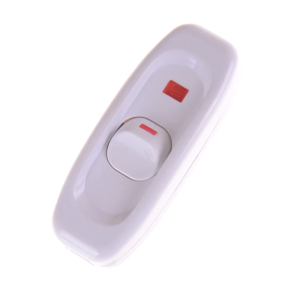 1pcs LED Lamp Desk Light Switch With Indicator AC 110 250V 10A Inline ...