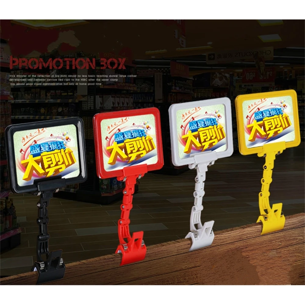 Supermarket Fruit Price Tag Display Commodity Sign Holder Clamp ...
