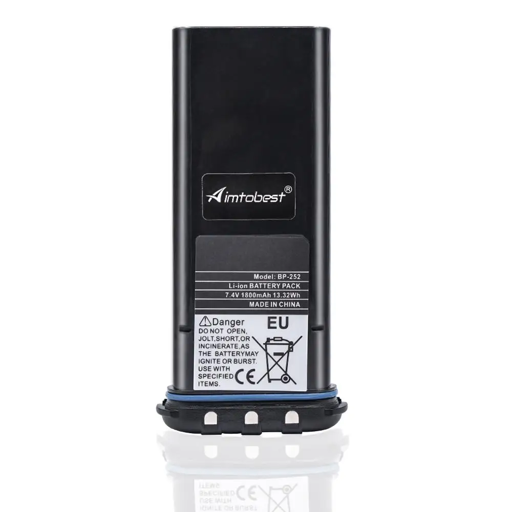 BP-252 BP-241 1800mAh Li-ion Battery for ICOM IC-M2A IC-M21 IC-M31 IC ...
