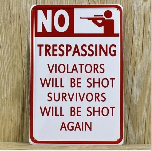 Funny Stay Out Signs