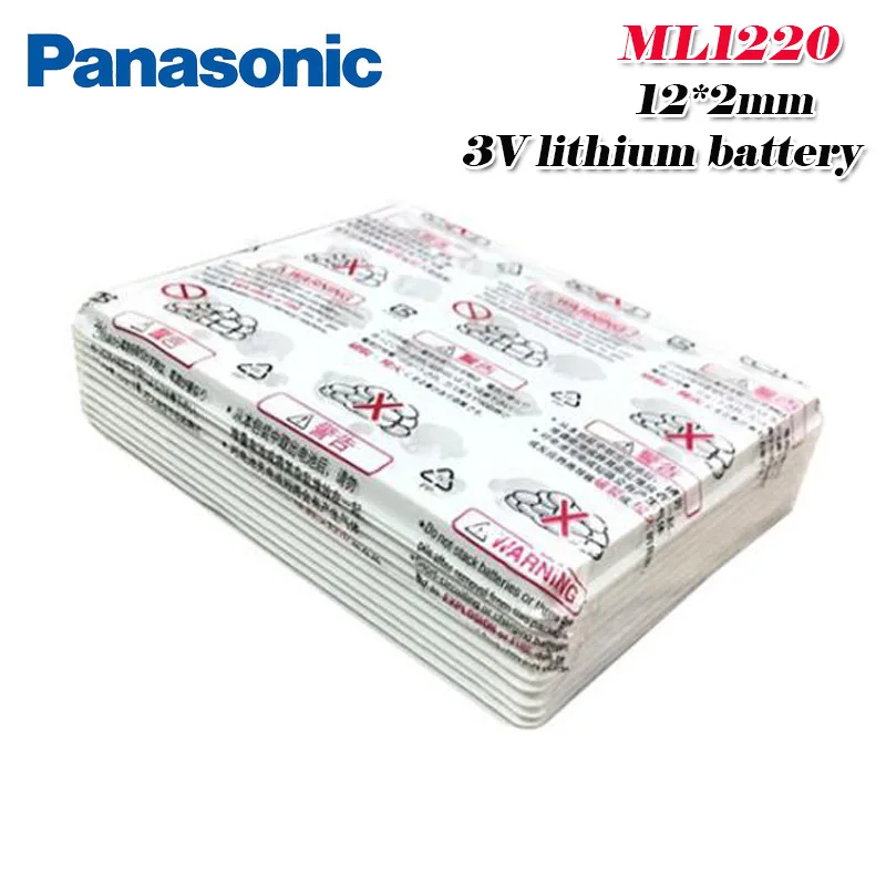 50 шт. Panasonic ML1220 1220 3 В литиевая батарея для Rtc биос часы ...