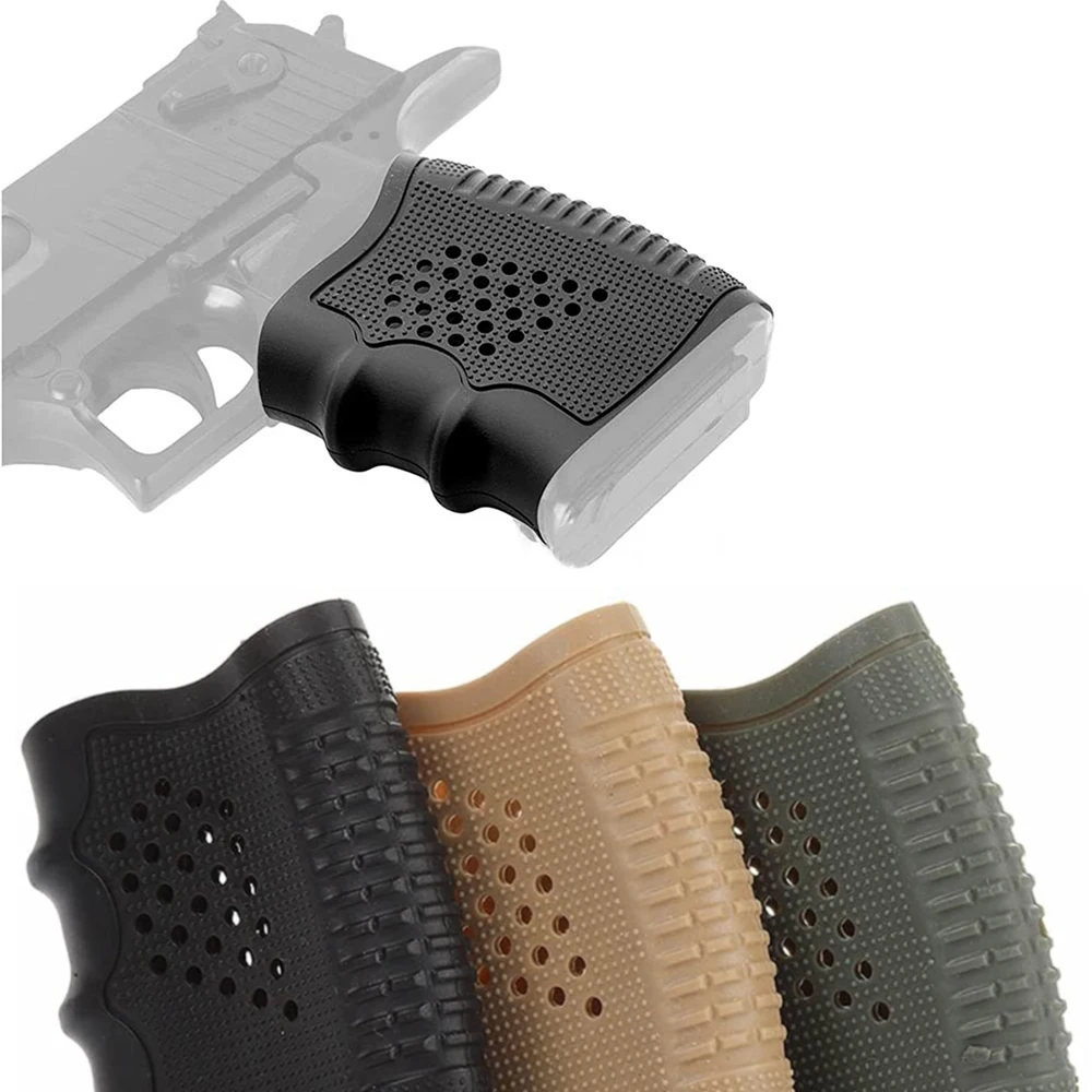 Tactical-Glock-Pistol-Rubber-Non-slip-Cover-Handgun-Grip-Sleeve-for ...