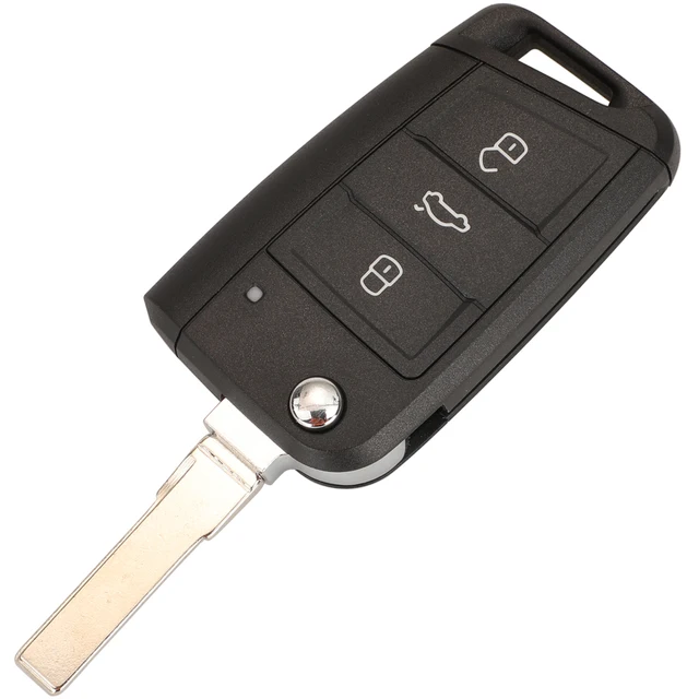 jingyuqin Folding Key Shell For Volkswagen VW Golf7 MK7 Skoda Seat ...