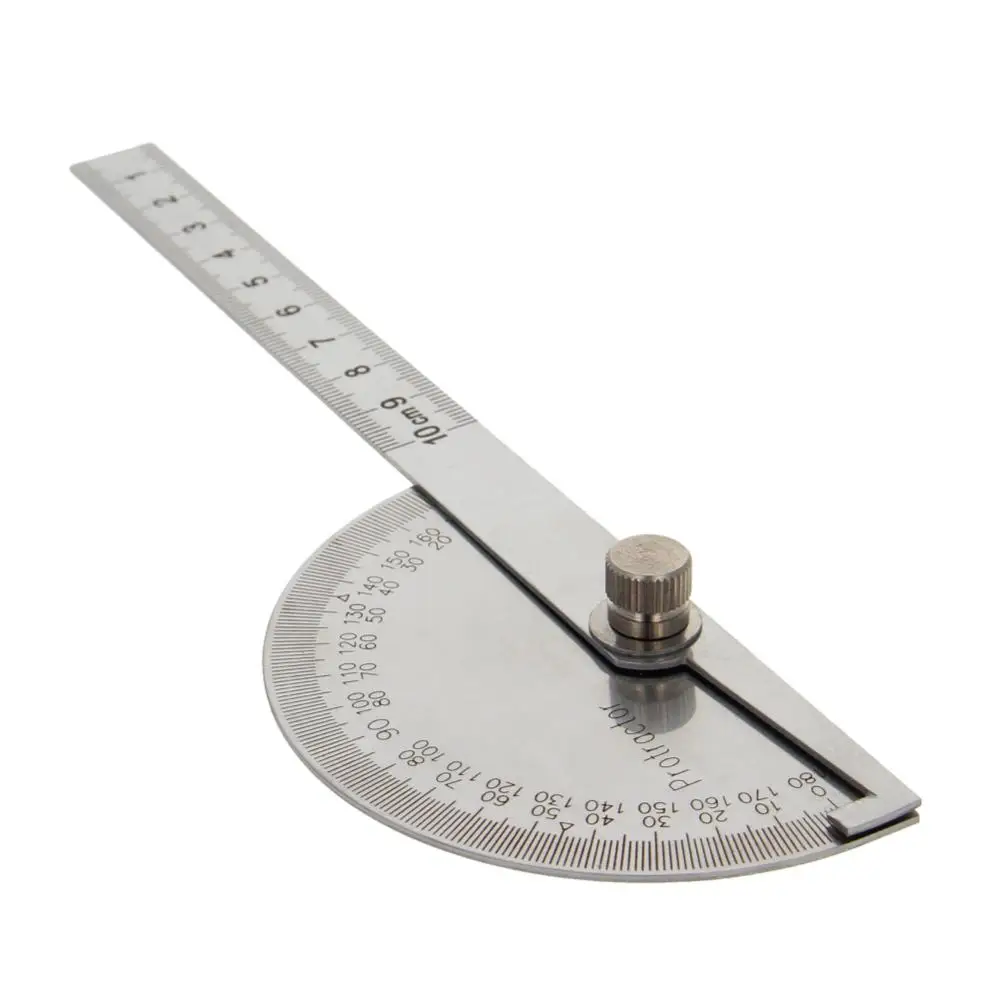 Home Improvement Engineers 0-180 Degree Protractor Square Rule Gauge ...