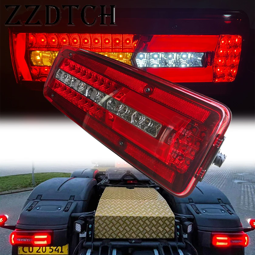 1 PCS 24V truck led tail lamp for MAN TGA TGX TGR truck led tail lamp ...
