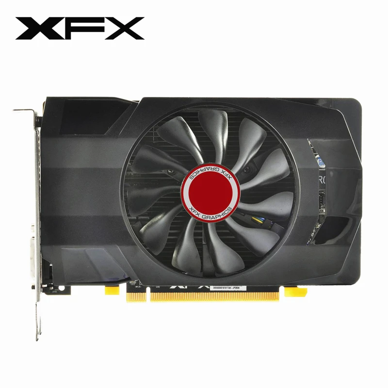 Original XFX RX 550 2GB Graphics Video Cards AMD Radeon RX550 2G GPU ...