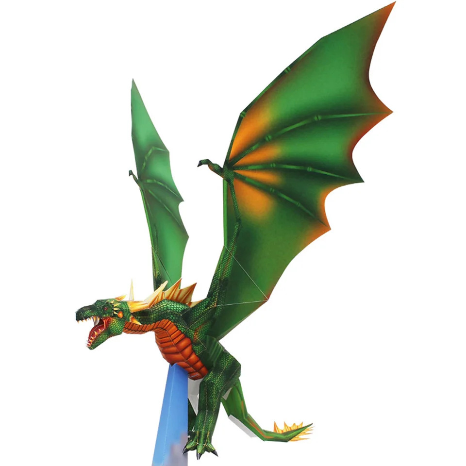 Картонный конструктор Wyvern Dragon MUMU ELI | AliExpress