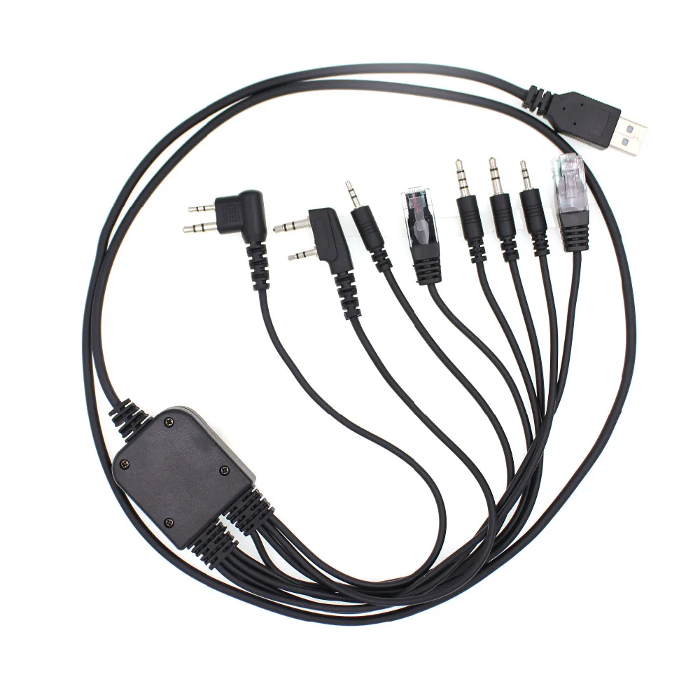 8 IN1USB Programming Data Cable Work with BAOFENG UV 82 UV 5R BF 888S ...