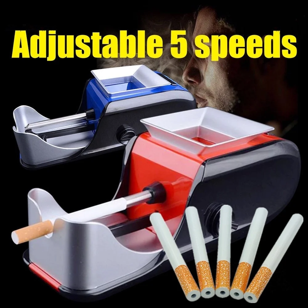 Cigarette Rolling Machine Electric Automatic Maker Tobacco Roller ...