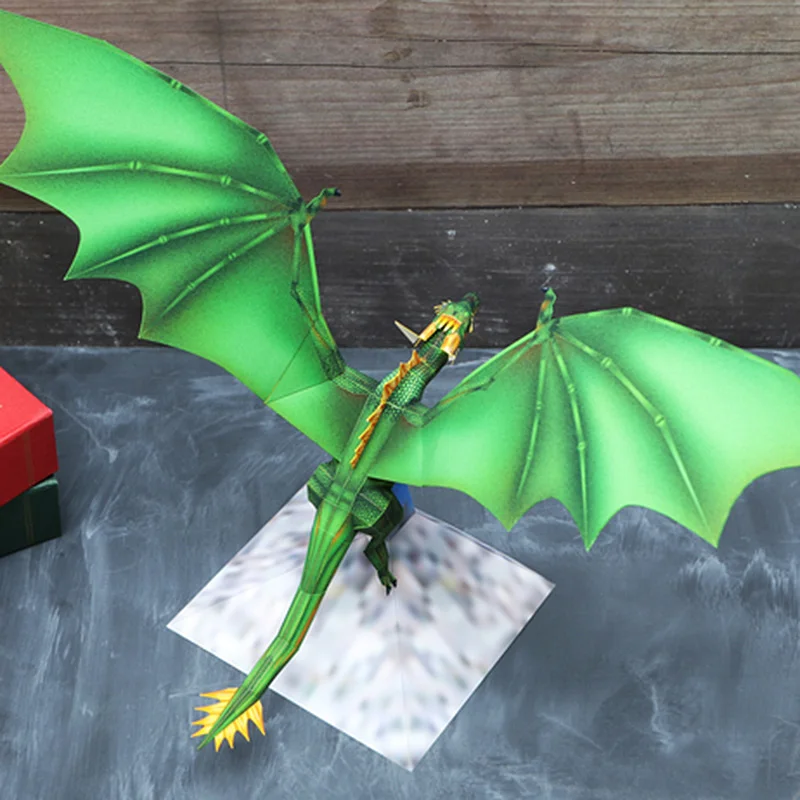 3d Origami Mini Dragon