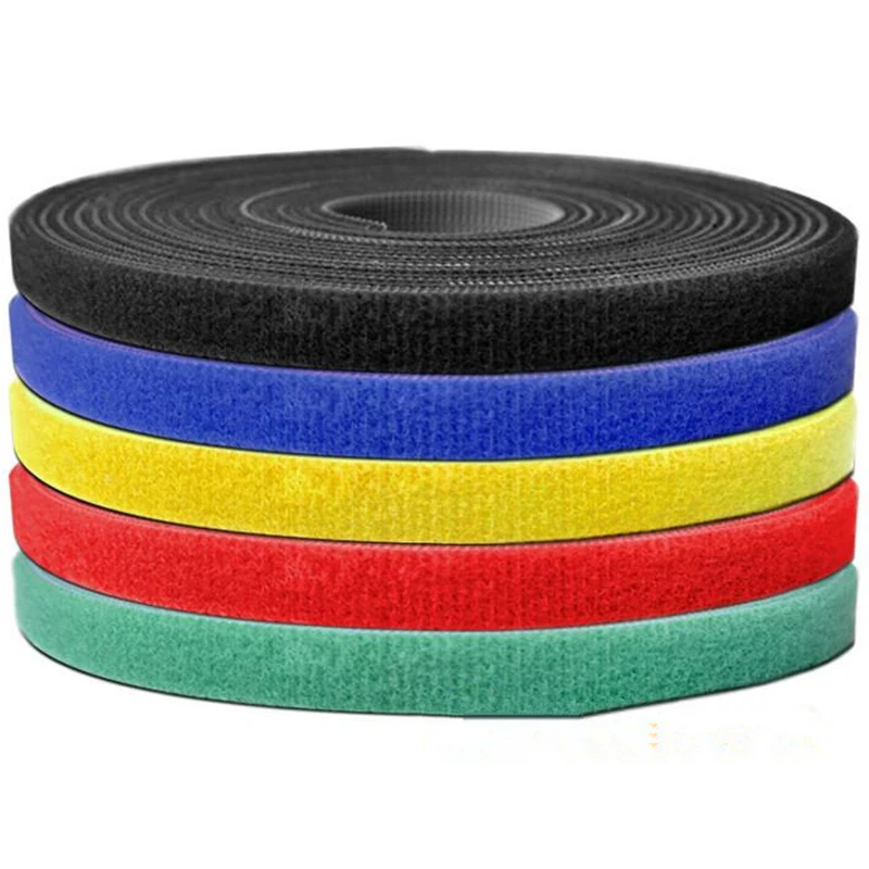 45m Strong Double Sided Tape Hook And Loop Self Adhesive Tape For Cable ...