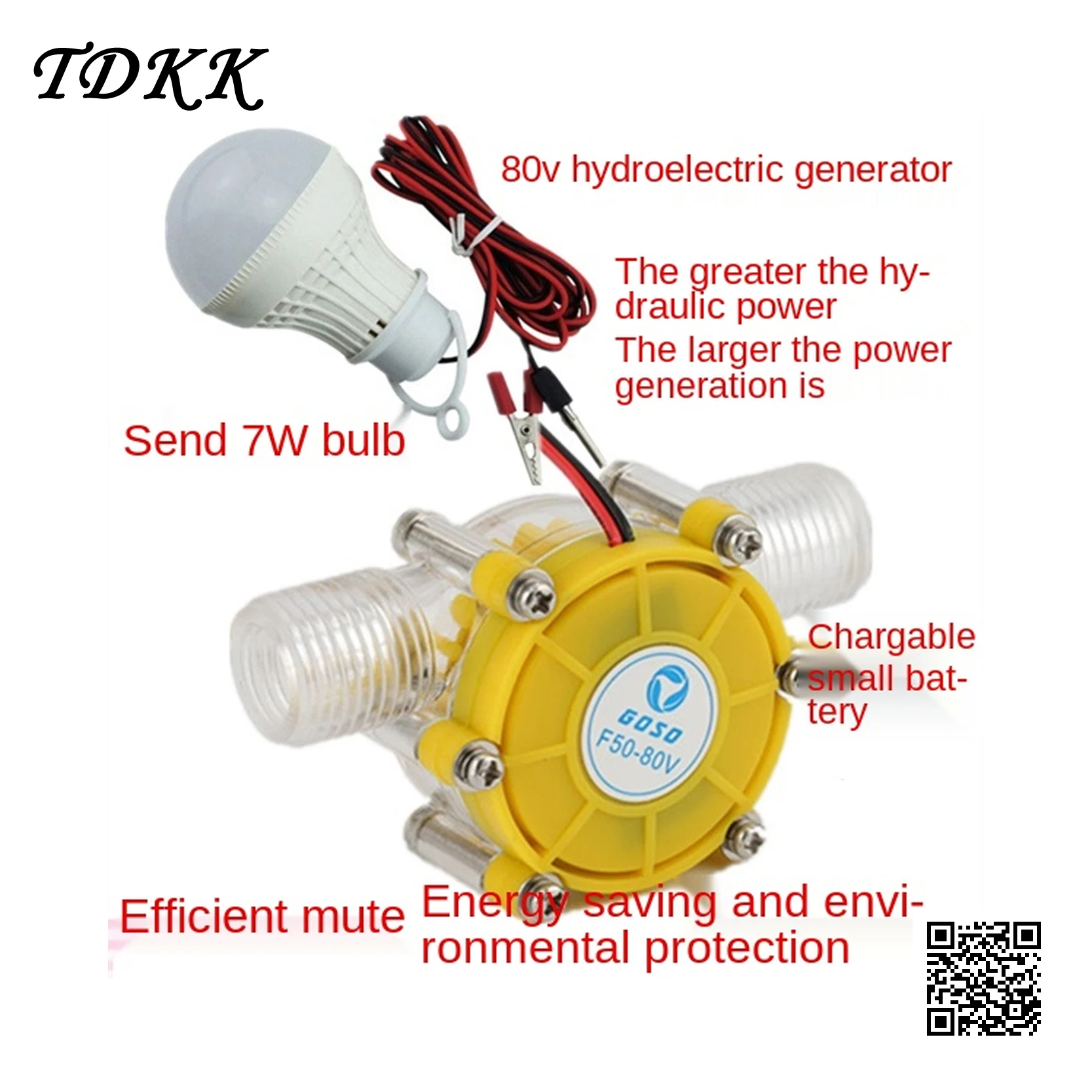 Mini Hydroelectric Turbine