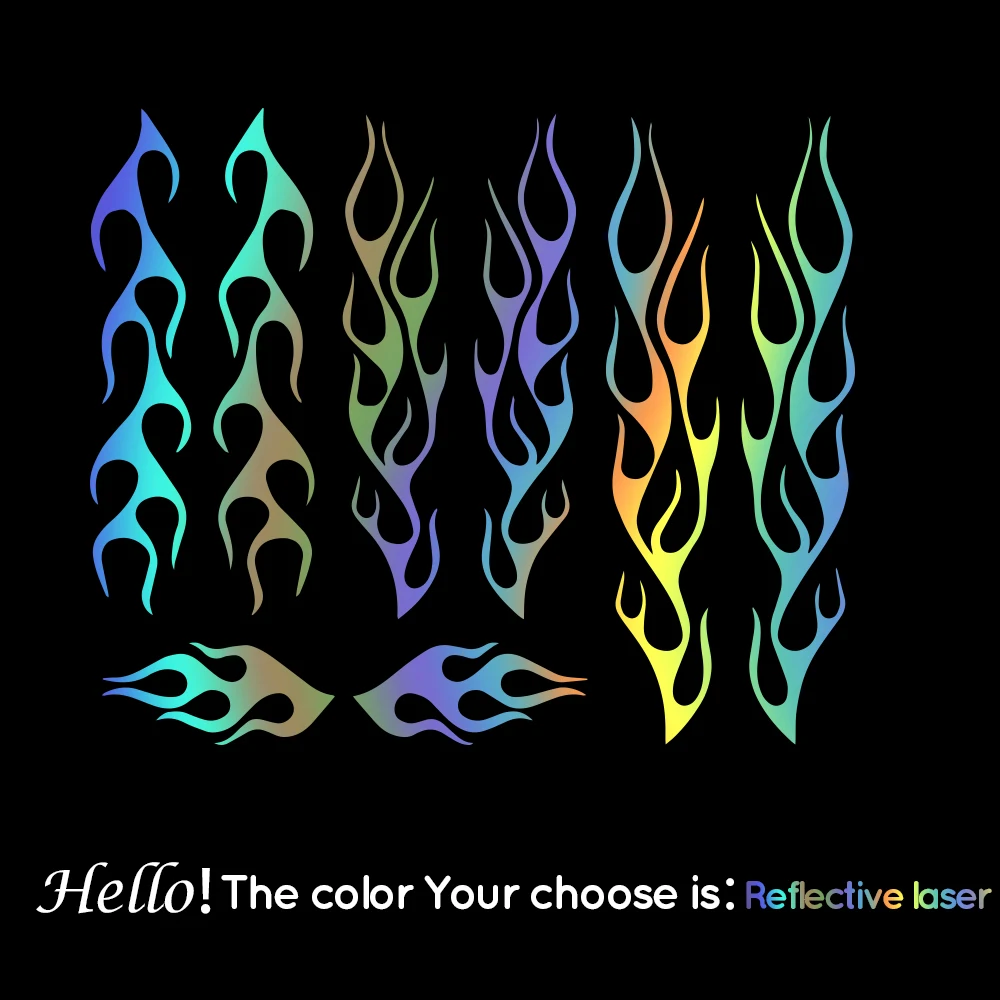 BIKE-FRAME-VINYL-DECALS-STICKERS-FLAME-SET-Bike-Frame-MOUNTAIN-Cycling ...