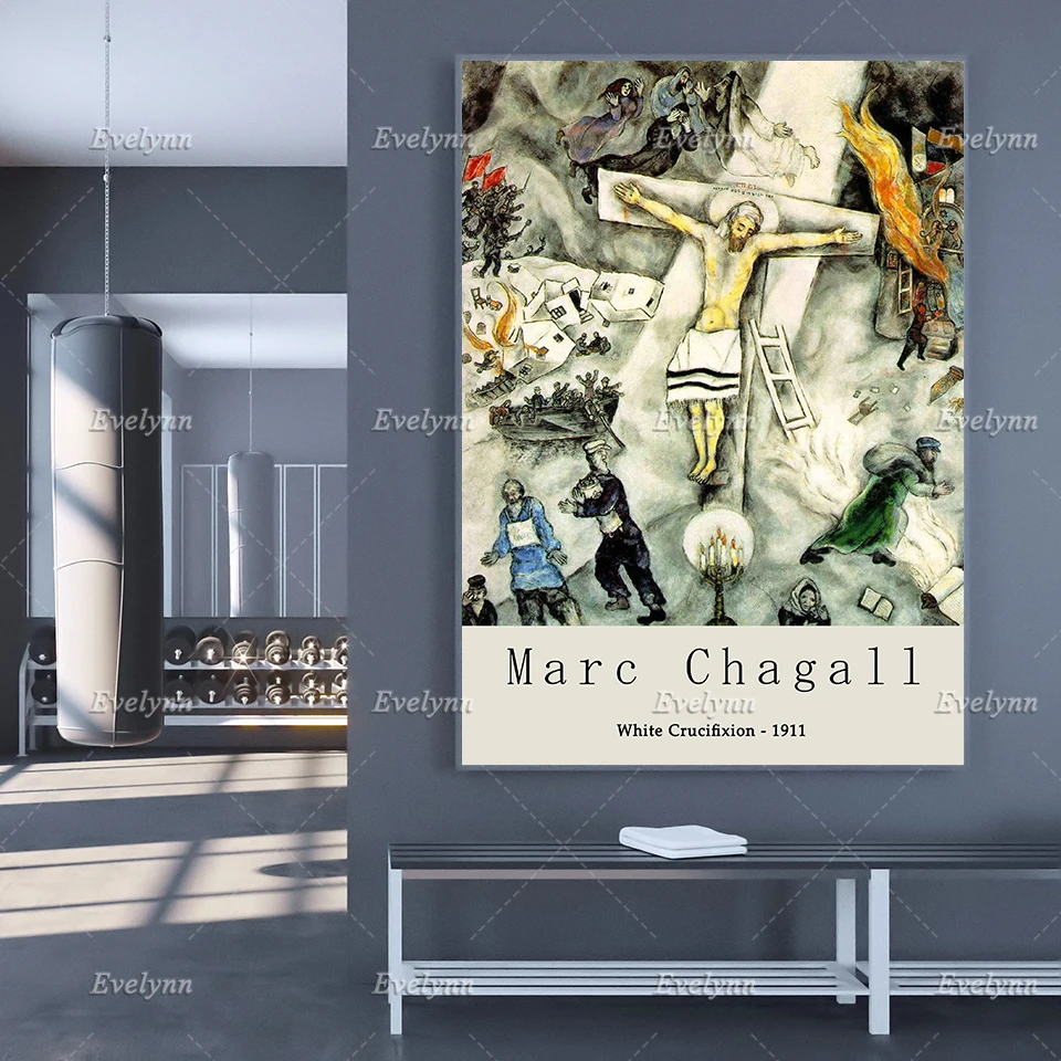 Chagall White Crucifixion