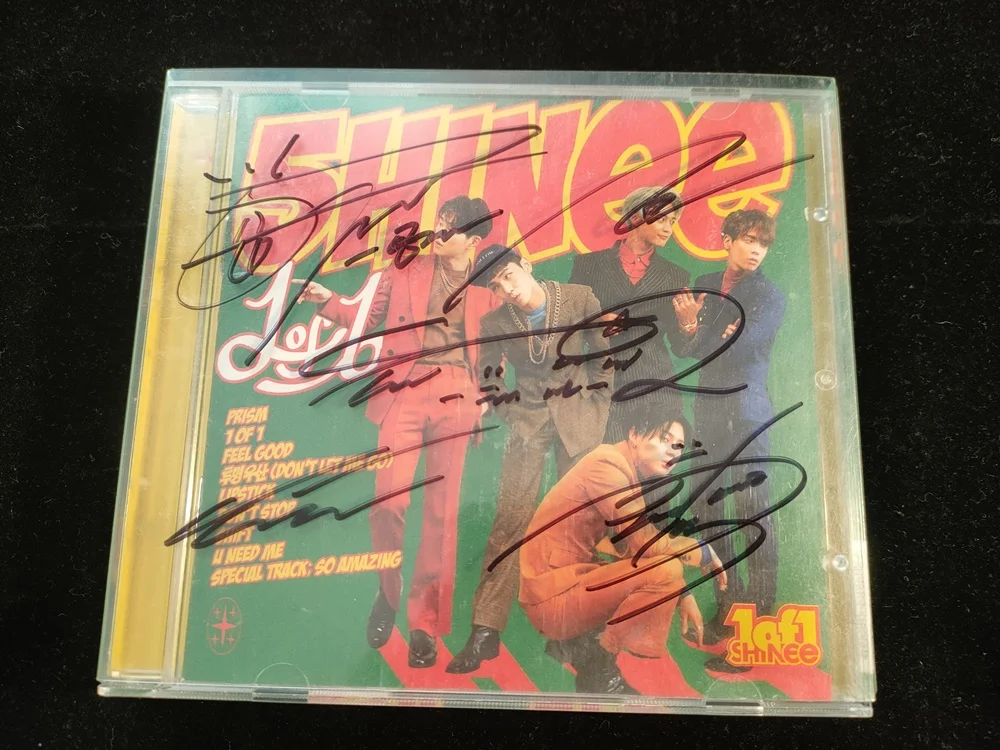 Shinee Autographed Signed 2016 5th Album 1of1 Cd +photobook New Korean ...