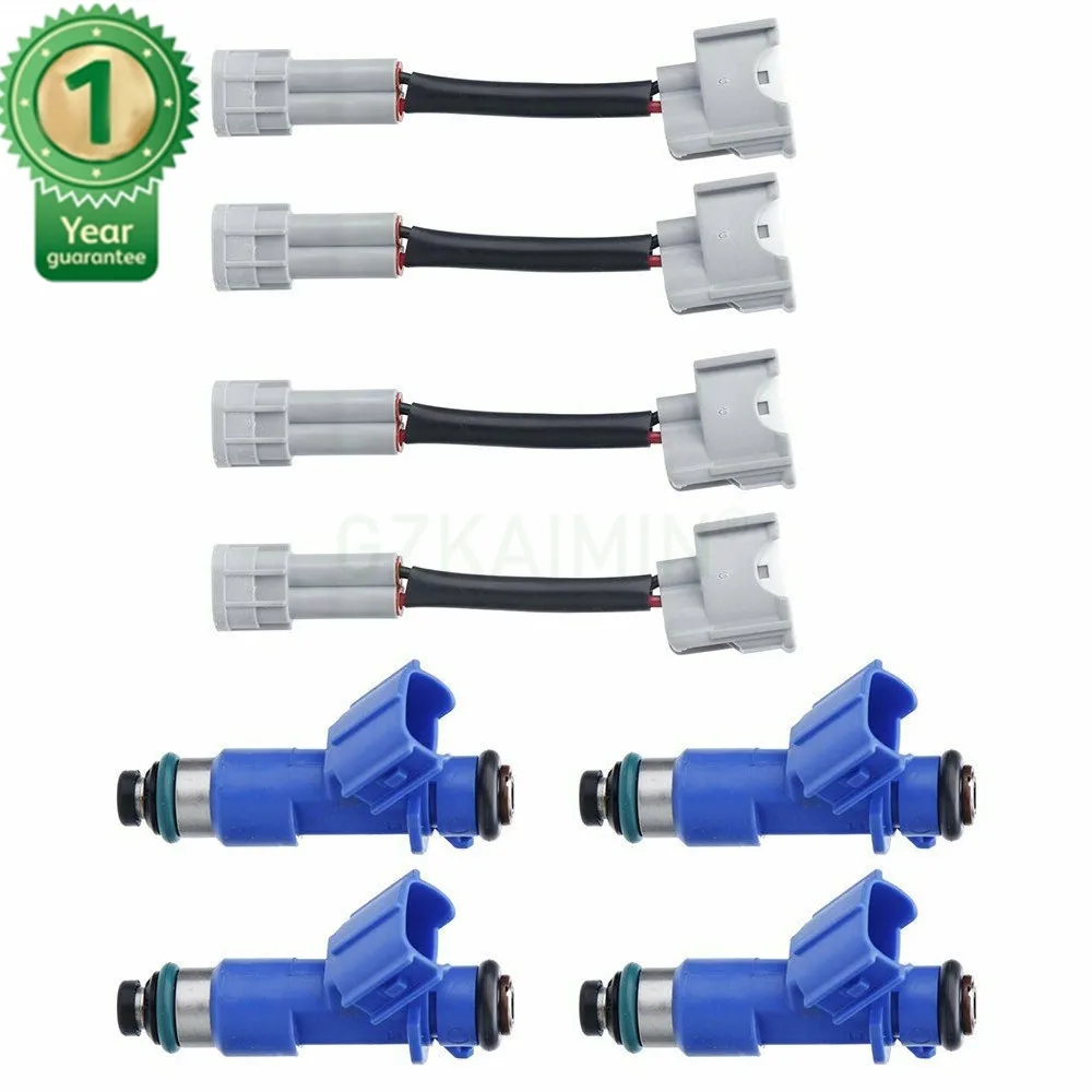 4 pces injetor de combustível novo genuíno 410cc rdx 16450rwca01 16450 ...