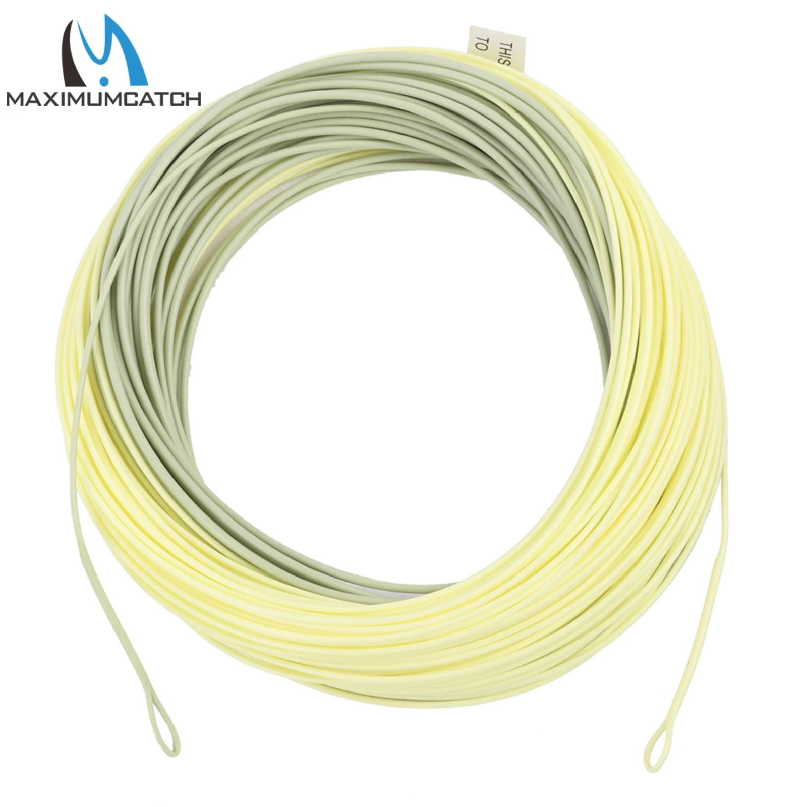 Maximumcatch Outbound Short Fly Fishing Line 8/9/10wt 100ft Moss/lvory ...