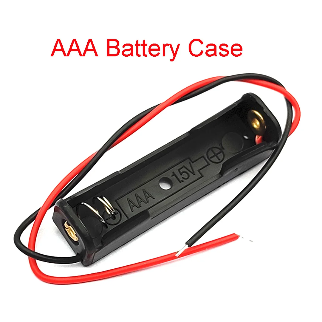5-Pcs-Single-Slot-AAA-Battery-Clip-Case-AAA-Battery-Holder-Box-With ...