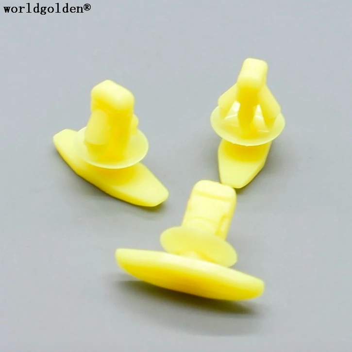 worldgolden 100pcs auto fasteners Door Window Weatherstrip Retainer for ...