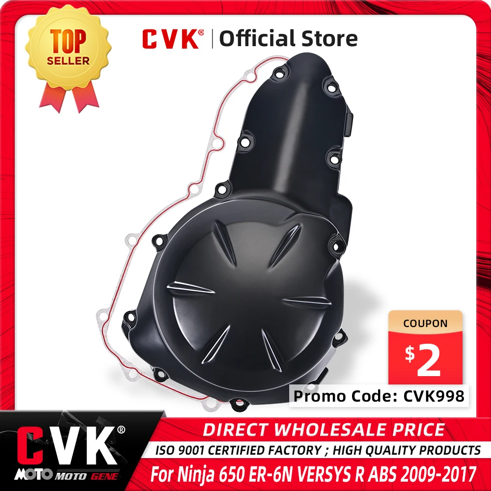 CVK-Engine-Cover-Stator-CrankCase-Coil-Shell-Gasket-For-KAWASAKI-NINJA ...