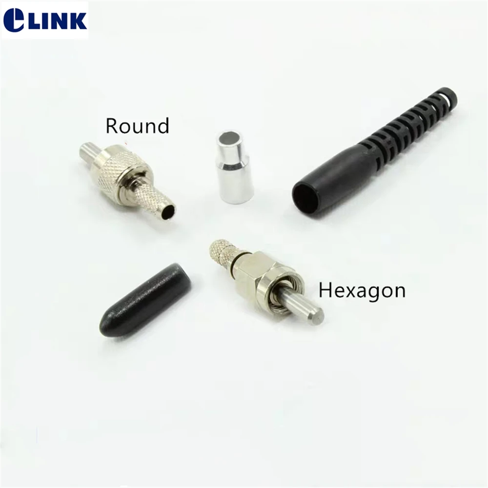 10pcs-SMA-fiber-optic-connector-kits-Metal-ferrule-127um-230um-330um ...