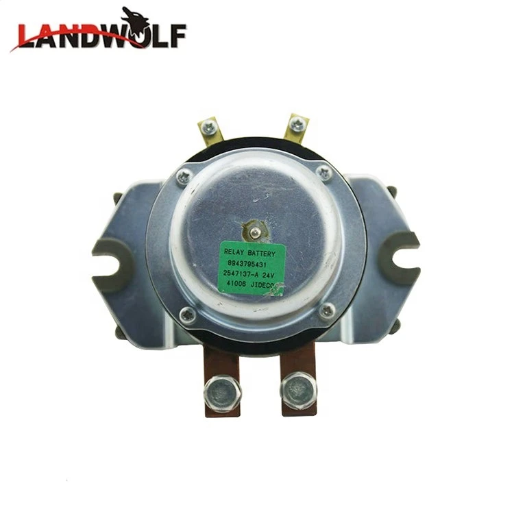 60133547 8943795431 Excavator Relay Battery Jideco 24V For Mitsubishi ...