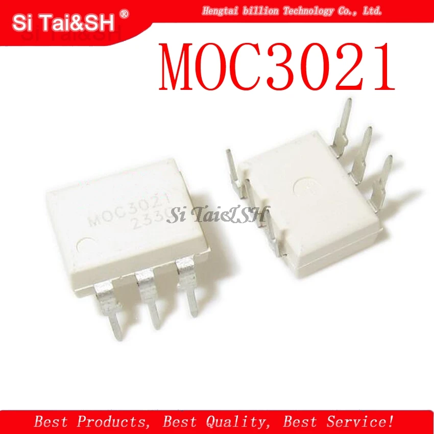 10 flash moc3021 el3021 k3021p 3021 dip 6|Circuitos integrados| - AliExpress