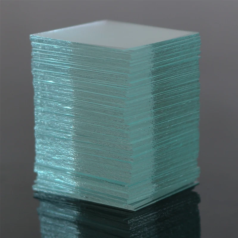 100 Pieces Microscope Cover Glass 22x26mm Blood Cover Slide 0.35mm ...